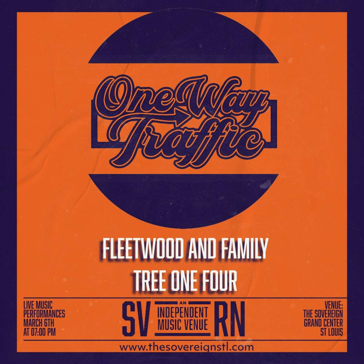 One Way Traffic | Old Rock House | The Sovereign