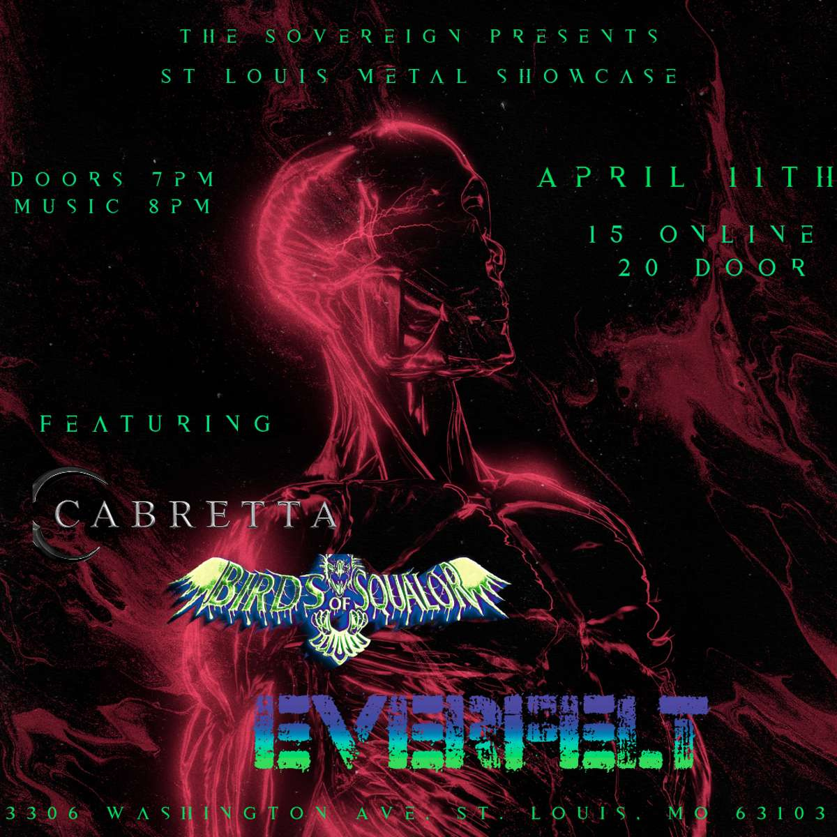 St. Louis Metal Showcase | Old Rock House | The Sovereign